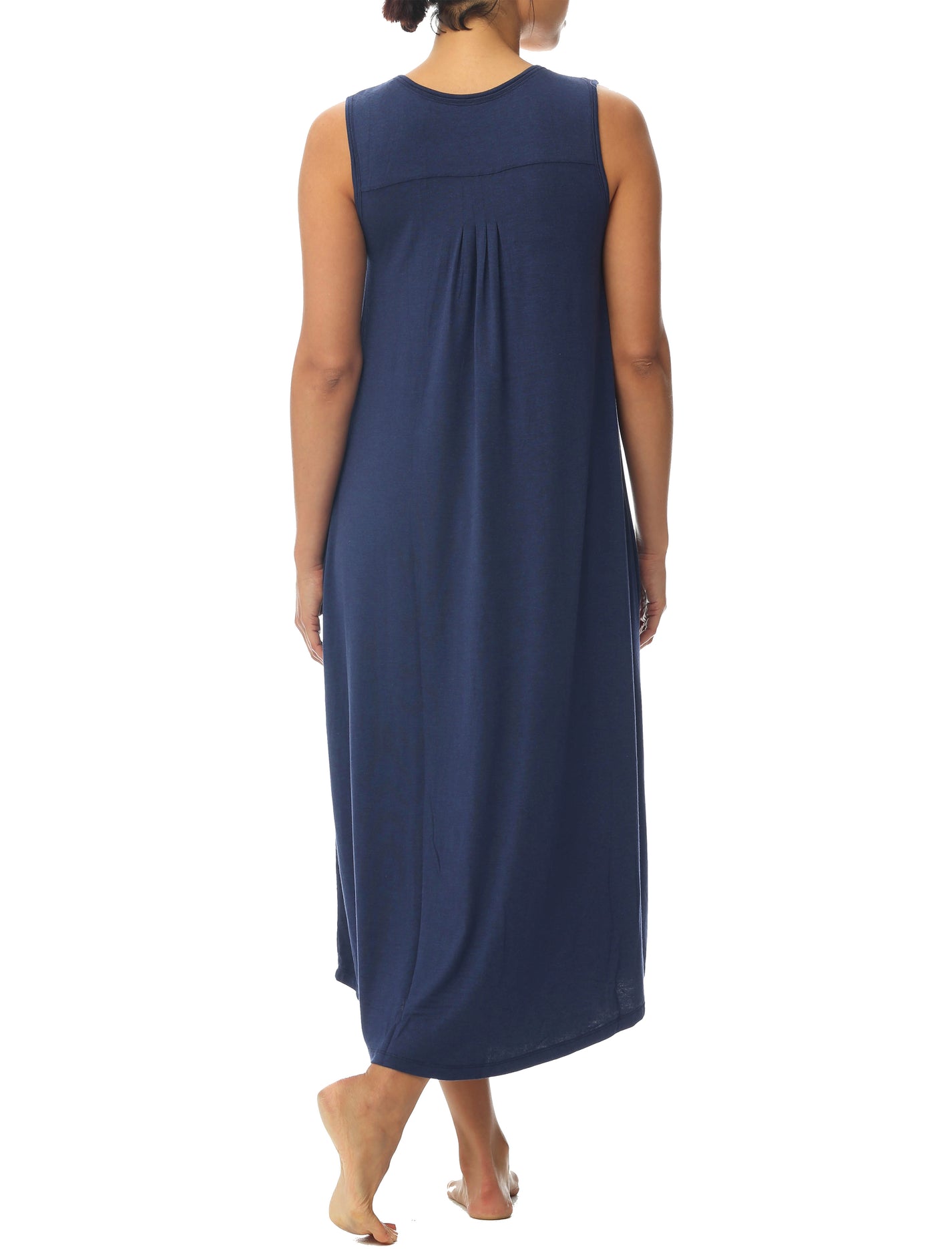 Kate Modal Soft Pleat Front Maxi Nightie – Papinelle Sleepwear US